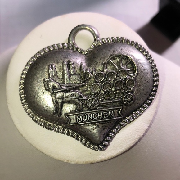 Jewelry | Monchen Germany Fine Pewter Large Heart Marker 92 Zinn | Poshmark